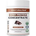 NATURALTEIN Natural Whey Protein Concentrate Chocolate - 300g ...