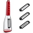 Vegetable Peeler with Storage Container with 3 Interchangeable Blades : Amazon.co.uk: Home & Kitchen