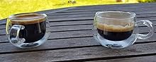 Judge Horwood JDG25 Set of 2 Espresso Glass, 75ml, Borosilicate: Amazon ...