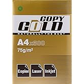 Copy Gold A4 Copier Paper, 75 GSM, 500 Sheets (1 Ream) – Premium Jam ...