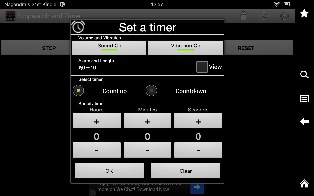 Stoppuhr & Timer : Amazon.de: Apps & Spiele