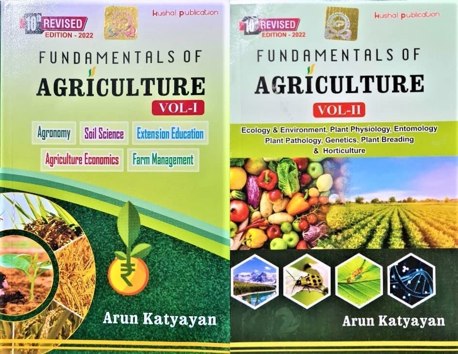 Buy Fundamentals of Agriculture Volume 1 and 2 2022 New Revised Edition ...