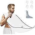 Beard Trimmer Catcher, JT JUSTIME Beard Shaving Apron Bib Moustache ...