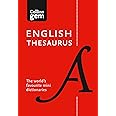 English Gem Thesaurus: The world’s favourite mini thesaurus (Collins ...