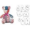 Memory Bear Template Ruler Set - with Instructions 10pcs Memory Bear ...