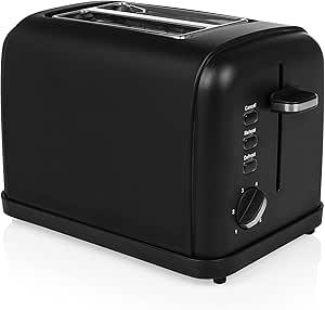 Amazon.de: Princess Black Steel Toaster mit Brötchenaufsatz - 6 ...