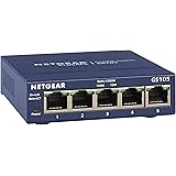 NETGEAR 5 Port Gigabit Network Switch (GS305) - Ethernet Splitter - Ethernet Switch - Ethernet ...