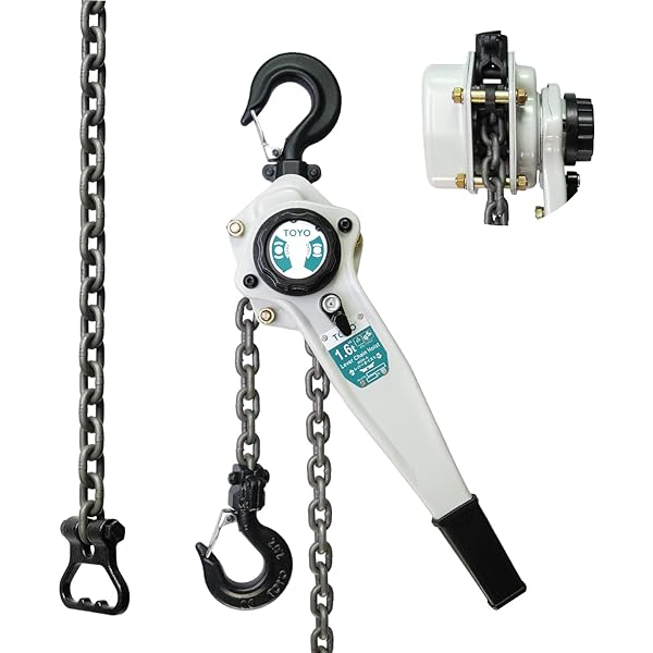 1/2 Ton Come Along Chain Hoist Ratchet Mini Chain Hoist, G80 Grade ...
