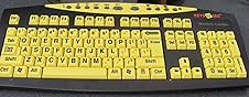 Amazon.in: Buy Keys-U-See Wireless Large Print English USB Keyboard ...
