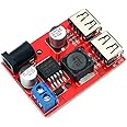REES52 LM2596 LM2596S Dual USB DC-DC 9V 12V 24V 36V to 5V 3A Step Down Buck Converter Board Car ...