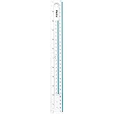 Helix 12 inch 30cm Finger Grip Ruler : Amazon.co.uk: Stationery ...