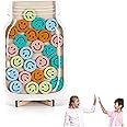 Reward Jar, Wooden Rewards Jar for Children, Smiley Face Star Rewards ...
