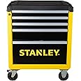 Stanley Workshop Trolley with 5 Drawers, Tool Trolley, Yellow/Black ...