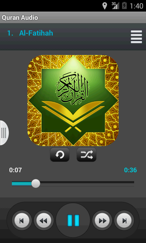 Quran Recitation by Mohammed Siddiq Al Minshawi : Amazon.co.uk: Apps ...