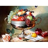 WOWDECOR DIY Malen nach Zahlen für Erwachsene Kinder Mädchen, Rotwein ...