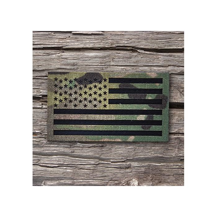 Buy Empire Tactical USA 3.5X2 Inch Infrared Multicam (Ocp) Ir Reflective US Flag Patch US Army ...
