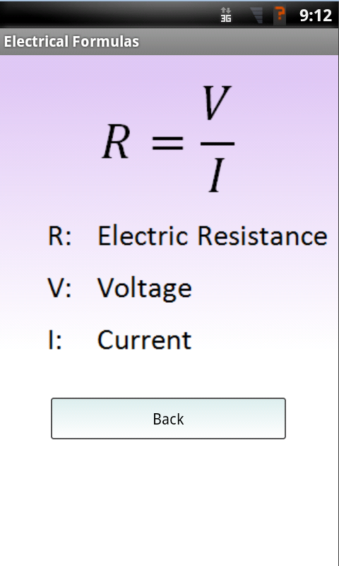 Electrical Formulas: Amazon.co.uk: Appstore for Android