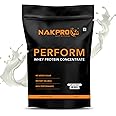 NAKPRO Perform Whey Protein Concentrate 1kg Unflavoured | 26g Protein ...