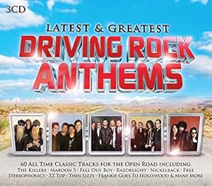 Latest & Greatest Driving Rock Anthems: Amazon.co.uk: Music