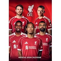 2026 CALENDAR LIVERPOOL FC MONTH TO VIEW A3 DELUXE WALL CALENDAR ...