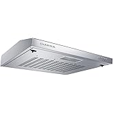 CDA CST61SS 60cm Stainless Steel Slimline Visor Cooker Hood Extractor ...