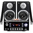 Fenton SHFB55B 5'' Hi-Fi Bookshelf Speaker Set with AV120FM BT ...