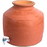 VISMAY'S Handmade Clay Water Pot | Earthenware Pot for Storing Water ...