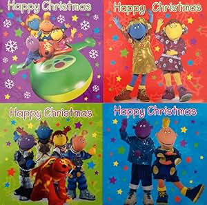 10 bbc The Tweenies Christmas Cards- with envelopes- 4 designs ...