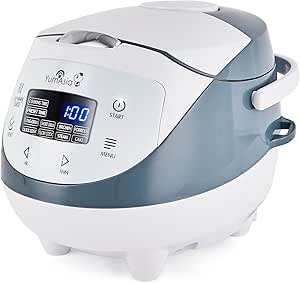 Yum Asia Panda Mini Rice Cooker With Ninja Ceramic Bowl and Advanced ...