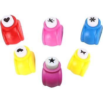 12x Craft Paper Punch Set Papier Stanzer Minicraft Modell Motivlocher ...