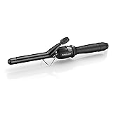 Babyliss Pro Ceramic Dial A Heat Hair Tongs with 25 Heat Settings Curler Wand (BLACK) : Amazon ...