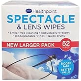 Healthpoint Spectacle Wipes Extra Value 6 Packs of 52 = 312 Wipes ...
