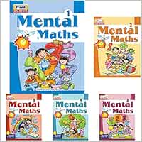 Frank EMU Books Mental Maths Class 1 to 5 Bundle for Age 5 Years and ...