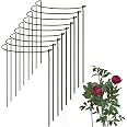 Bow Plant Supports for Peonies, Hydrangea, Roses, etc - Strong Metal ...