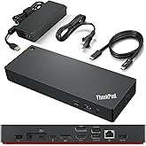 Thinkpad 40B00300 Thunderbolt 4 Universal Docking Station for Laptops ...