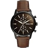 FOSSIL Herrenuhr The Minimalist, 44mm Gehäusegröße, Quarzwerk : Amazon ...