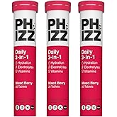 Phizz Electrolytes, Multivitamin & Hydration Tablets - 60 Effervescent ...