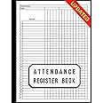 Attendance Register Book Class Record Book With 30 Names Per ...