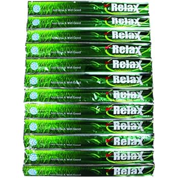 RELAX Mosquito Repellent Incense Sticks (100% Natural Ingredients ...