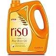 Riso Physically Refined Rice Bran Oil 5L | Cooking Oil for healthy heart | Edible Vegetable Oil ...