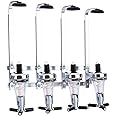 Oypla 4 Bottle Wall Mounted Spirit Drink Dispenser Bar Shot Measurer ...