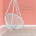 Swingzy Cotton Netted Rope Hanging Swing Chair for Adults & Kids/Swing ...