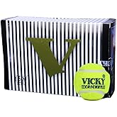 Vicky Rubber Cricket Tennis Ball (Green , Pack Of 6)Material: Rubber ...
