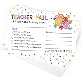 50 Pcs Teacher Mail Postcards Teacher Notes to Parents,Classroom Good ...