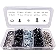 JCSPBYL 200pcs M5 T-Nuts Screws Kit for 2020 Series Aluminum Extrusion ...