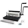 RAYSON Wire Binding Machine, 34-Hole, Binds 130 Sheets, 3:1 Pitch, A4 ...