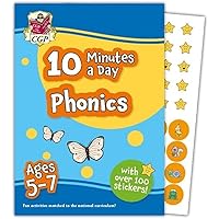 10 Minutes a Day Handwriting for Ages 5-7 (with reward stickers) (CGP ...
