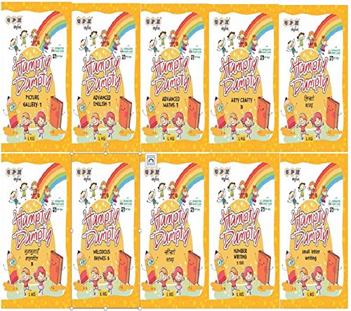 Buy Complete Kit of LKG Books for kids- A Set of 10 Interactive ...