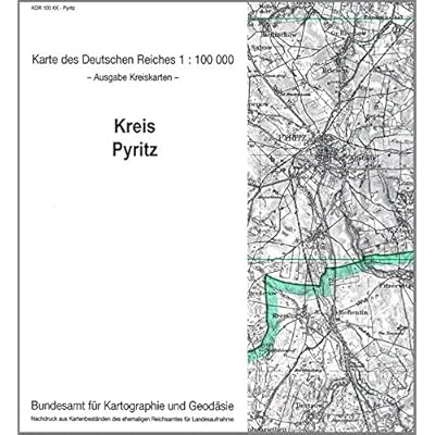 Carleton Lyle: Pyritz: Karte Des Deutschen Reiches 1:100.000 ...