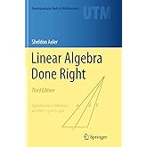 Linear Algebra Done Right (Undergraduate Texts in Mathematics): Amazon ...